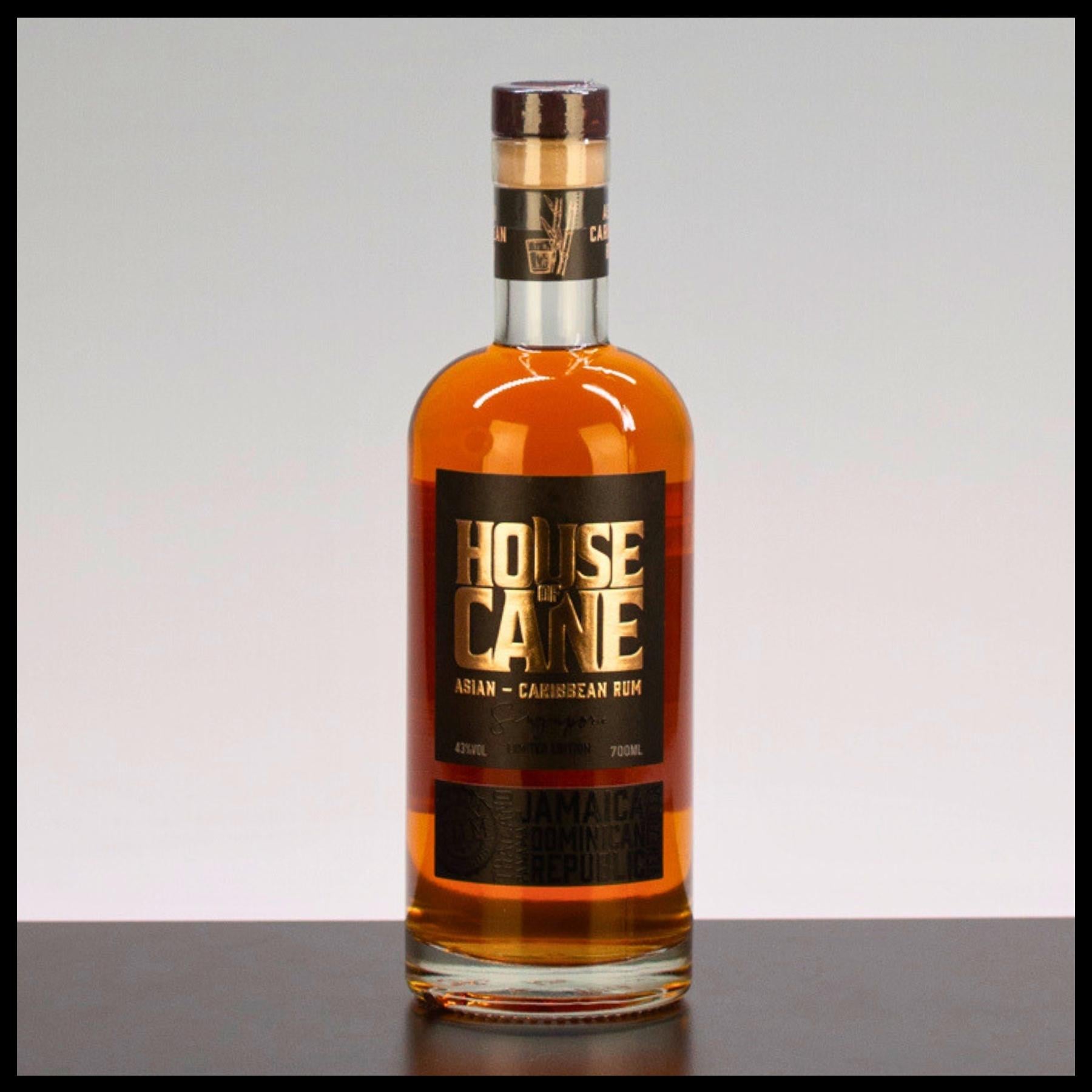 House of Cane Asian Caribbean Rum 0,7L - 43% Vol. | Trinklusiv