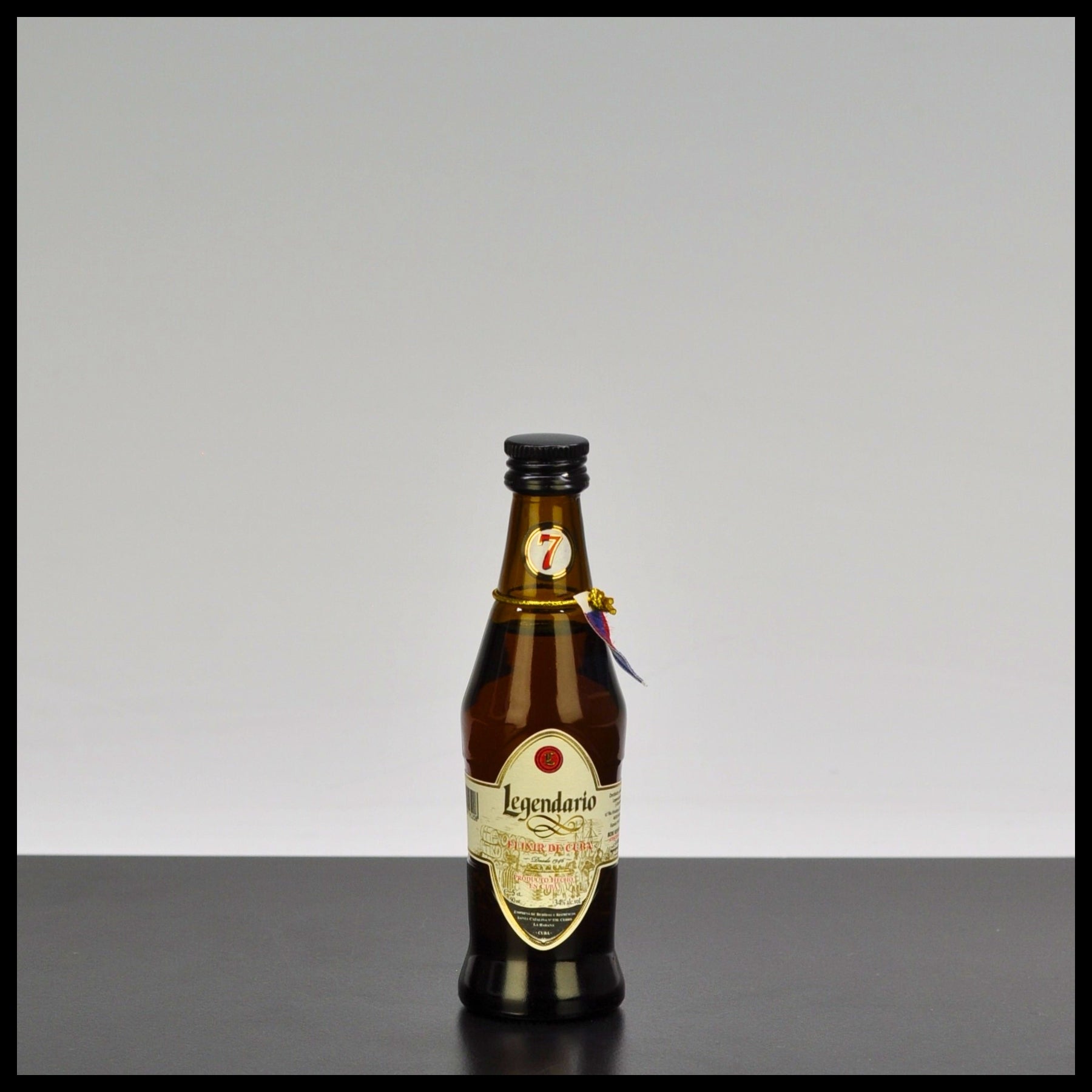 Legendario Elixir de Cuba Miniatur 0,05L - 34% Vol.