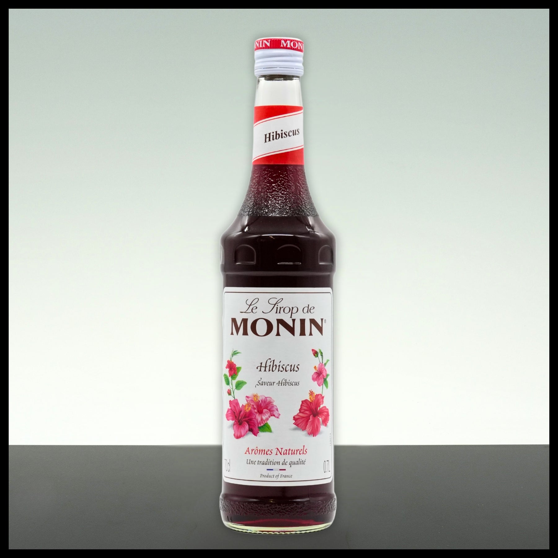 Monin Sirup Hibiscus 0,7L kaufen – Exotischer Blütensirup