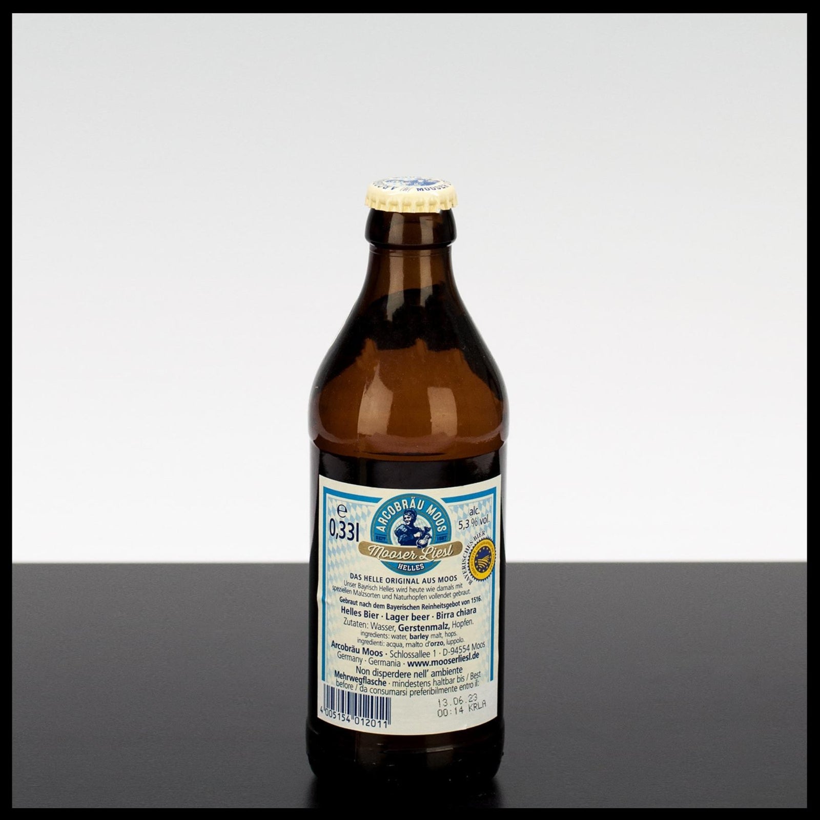 Arcobräu Mooser Liesl Helles 0,33L - 5,3% Vol. | Trinklusiv