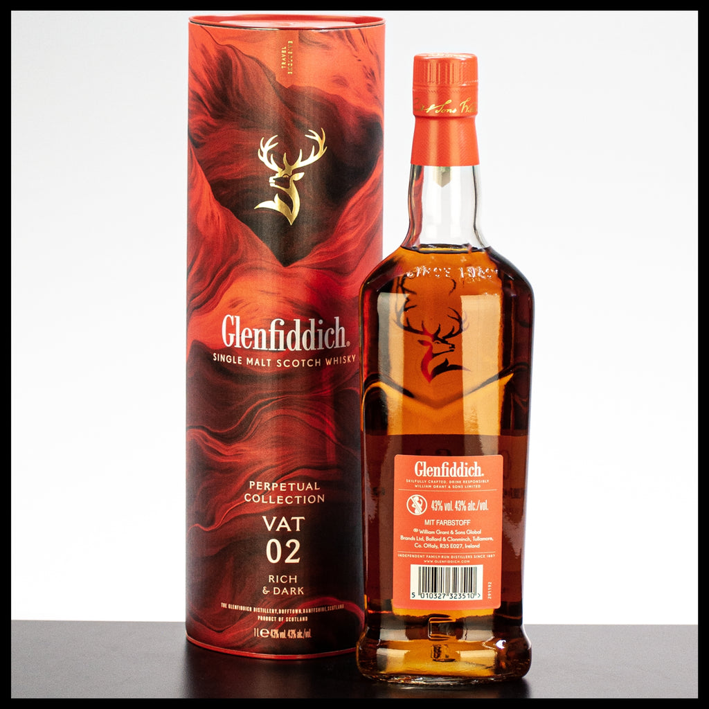 Glenfiddich Perpetual Collection VAT 02 "Rich & Dark" 1L - 43% Vol ...