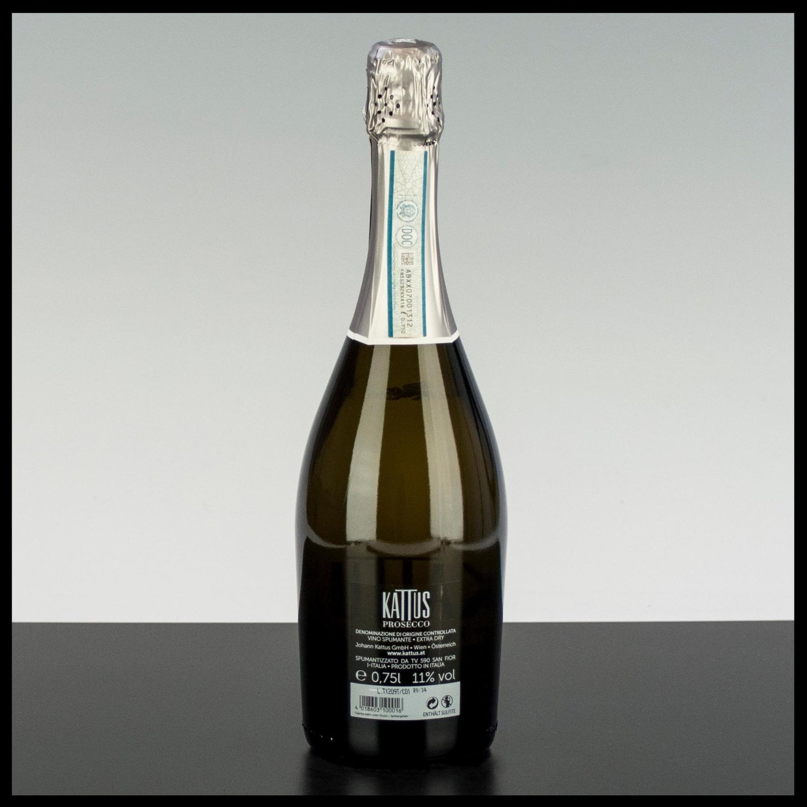 Kattus Prosecco Vino Spumante DOC 0,75L - 11% Vol.