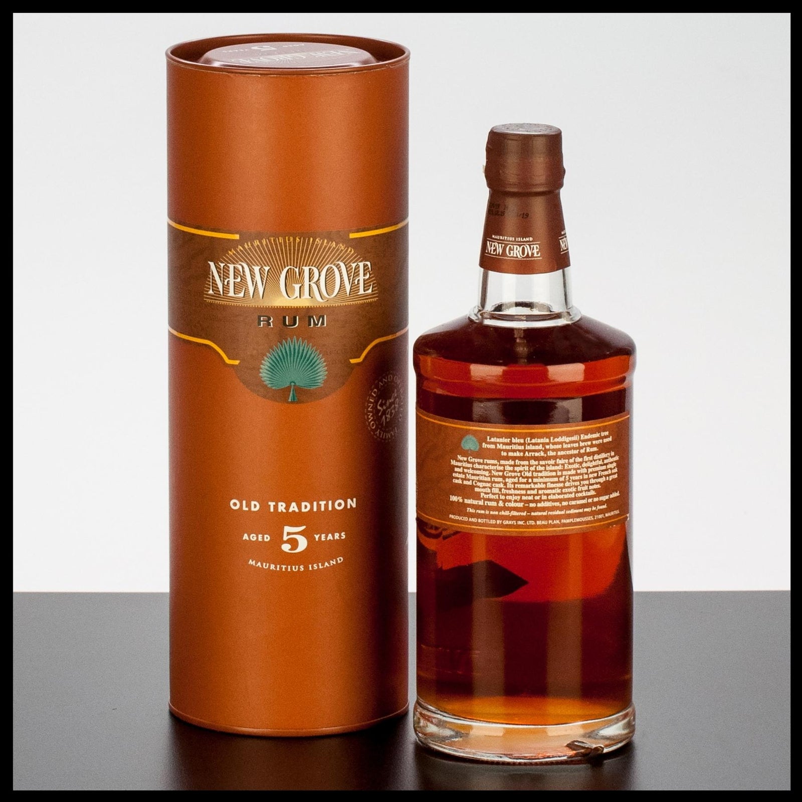 New Grove Old Tradition 5 YO Mauritius Island Rum 0,7L - 40% Vol ...