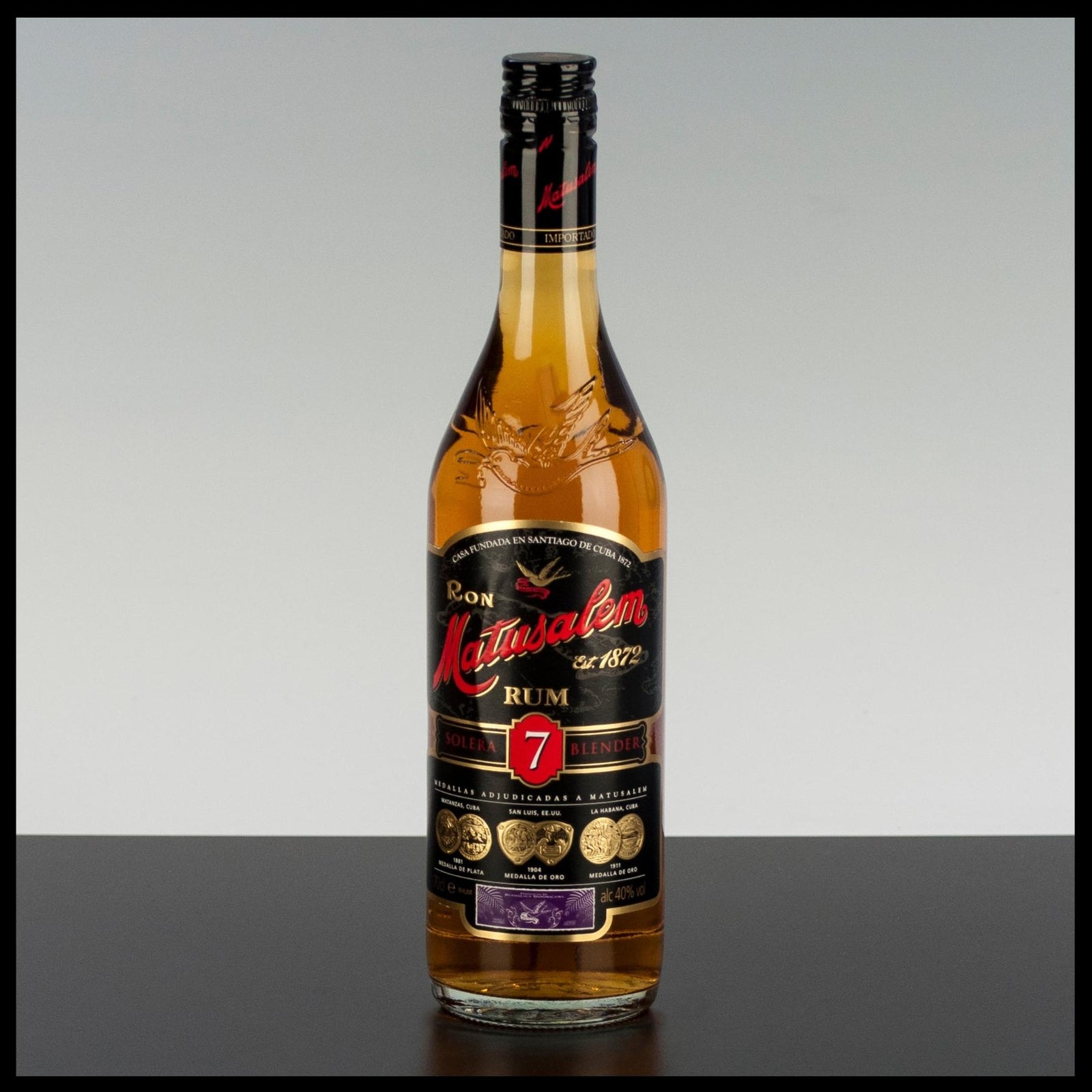 Ron Matusalem 7 YO Solera Blender Rum 0,7L - 40% Vol. | Trinklusiv