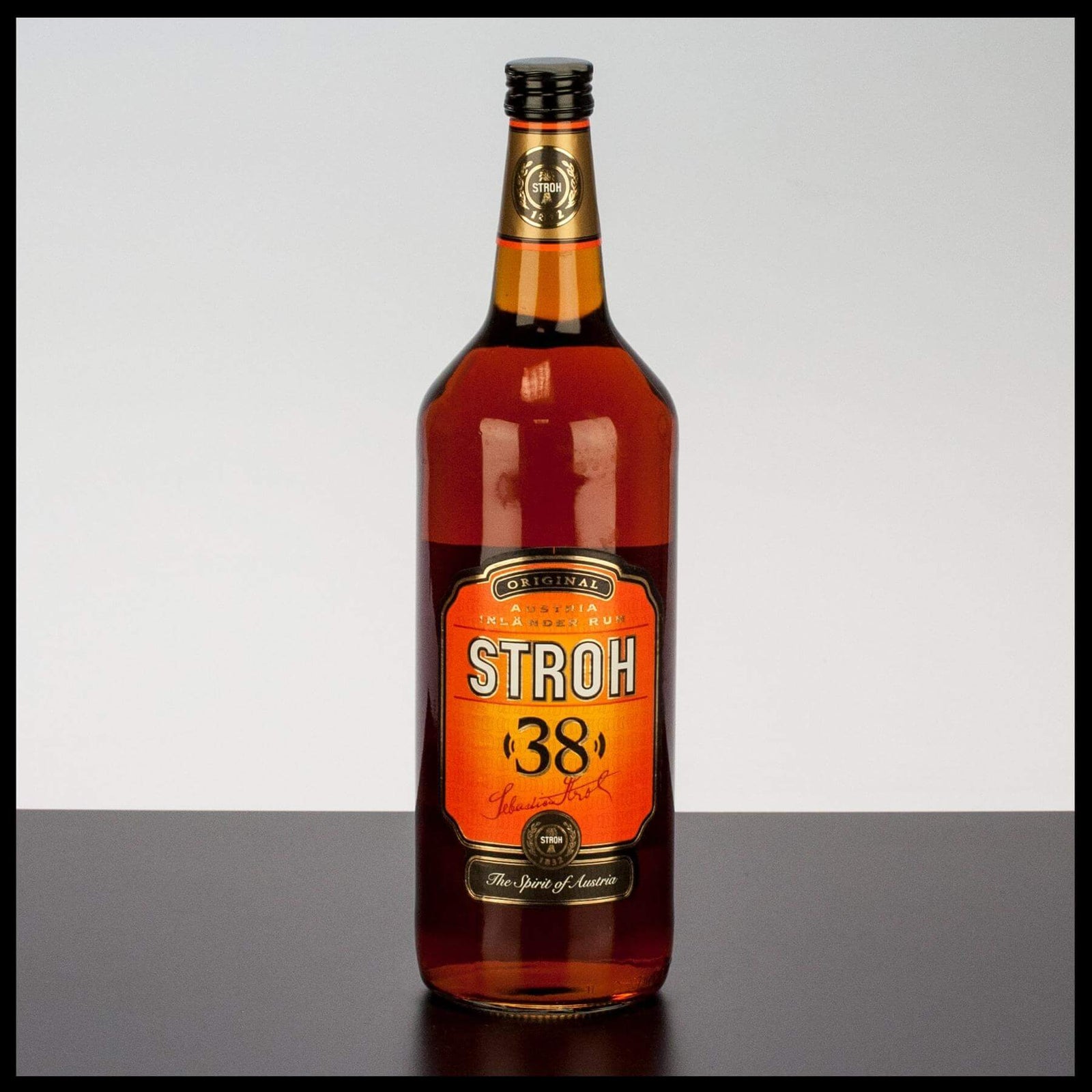Stroh 38 Original Inländer-Rum 1L - 38% Vol.