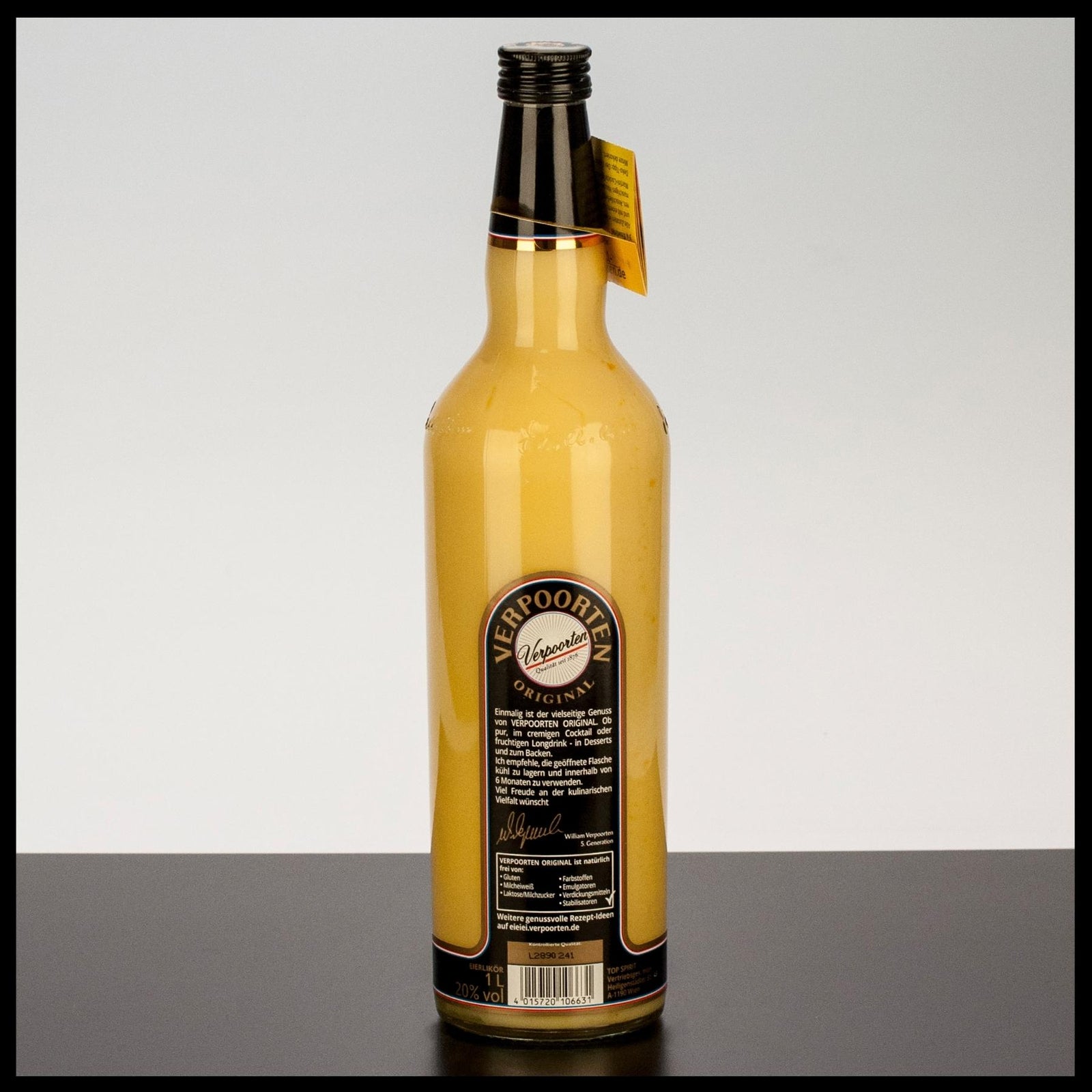 Verpoorten Original Eierlikör 1L - 20% Vol.