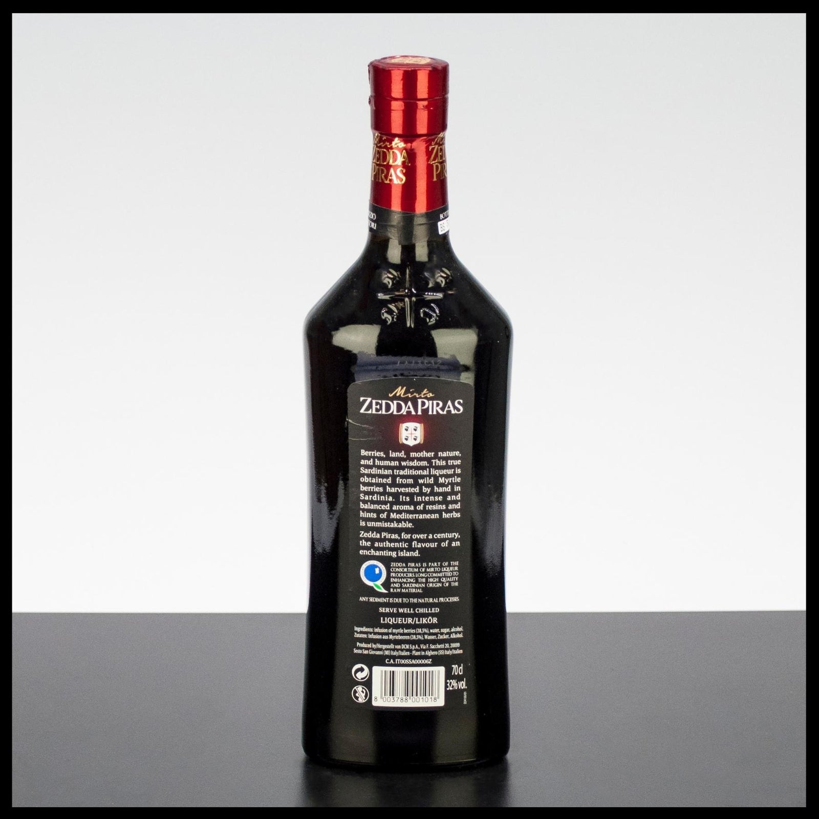 Zedda Piras Mirto Rosso Di Sardegna Likör 0,7L - 32% Vol.